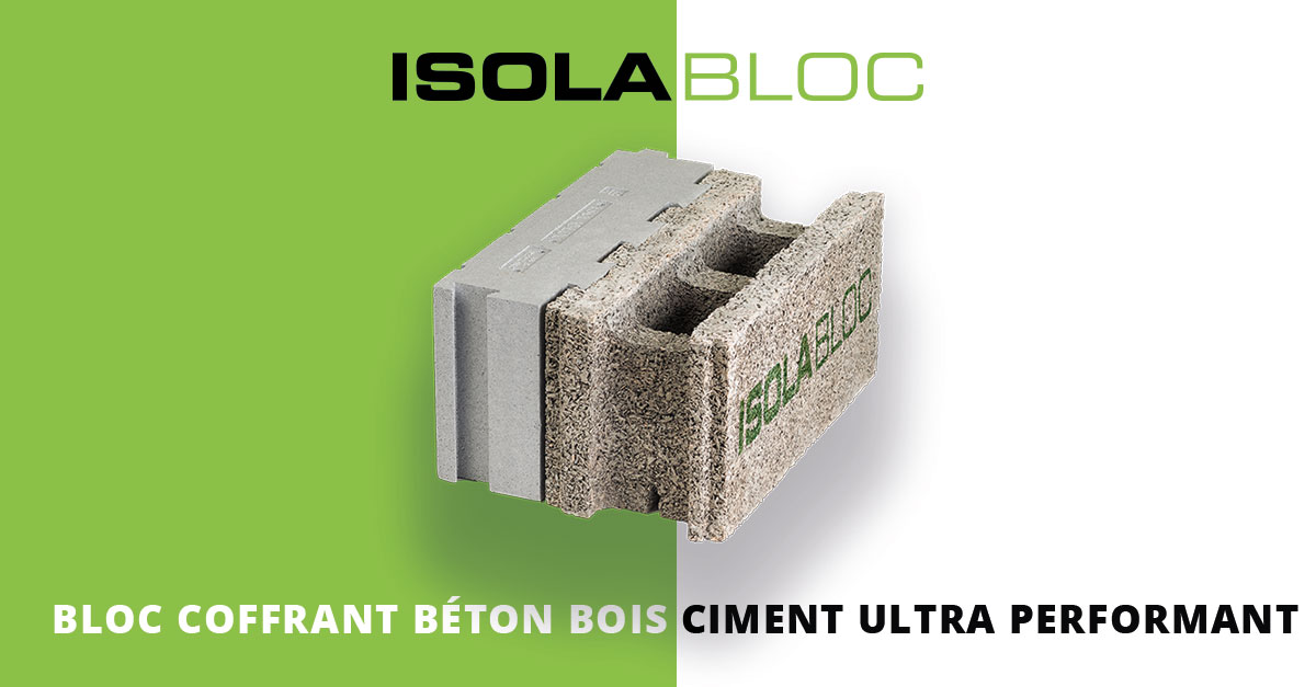 Parpaing isolant coffrant - Isolation extérieure maison passive